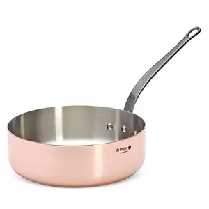 DE BUYER 11 Quart Open Saute Pan - Copper