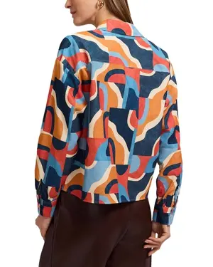 Foxcroft Marina Corduroy Shirt - Multi