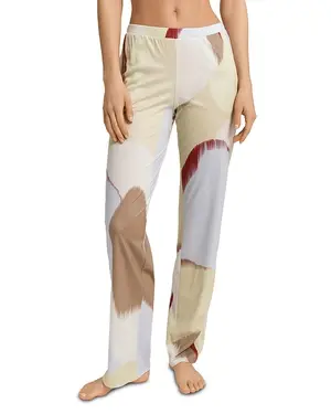 Hanro Olivia Lounge Pants - Abstract Paint