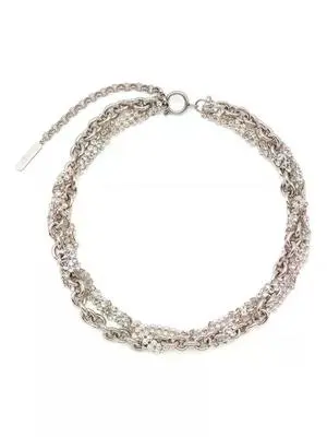 JUSTINE CLENQUET Shelby Choker - Silver
