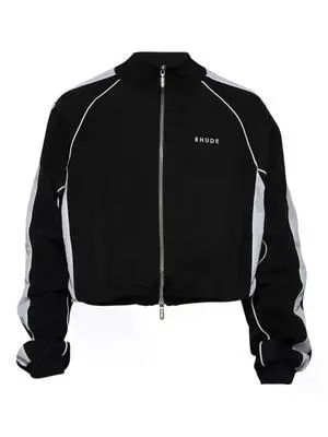 Rhude Ramona Piping Sports Jacket - Black