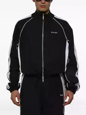Rhude Ramona Piping Sports Jacket - Black