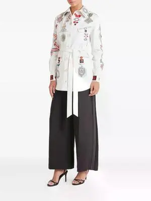 TEMPERLEY LONDON Diamantine Shirt Jacket