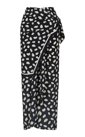 JOHANNA ORTIZ Captivation Silk Maxi Skirt