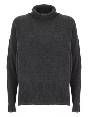 OLIVER LATTUGHI High-neck Long Sleeve Sweater