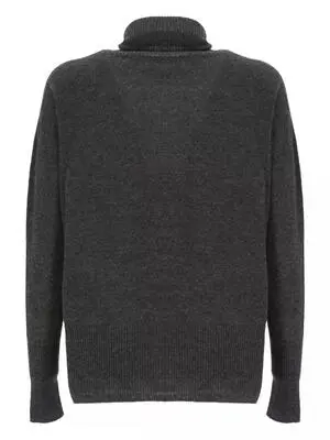 OLIVER LATTUGHI High-neck Long Sleeve Sweater