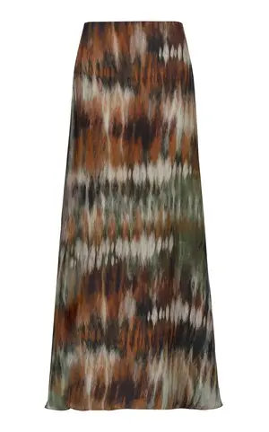 JOHANNA ORTIZ Silk Maxi Skirt