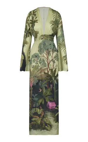 Johanna Ortiz Rodeo Rhythms Silk Tunic - Print