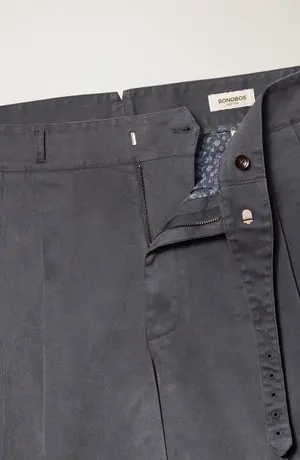 Bonobos Stretch Cotton Pleat Front Pants