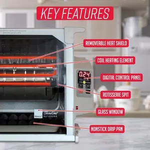 RONCO Digital Rotisserie Oven