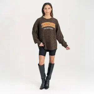 GAMEDAY COUTURE Tennessee Volunteers Leopard Oversized Sweatshirt