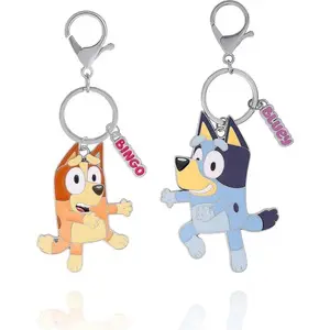 BLUEY Enamel Charm Keychain Set - Multi