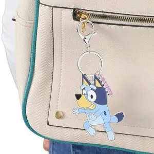 BLUEY Enamel Charm Keychain Set