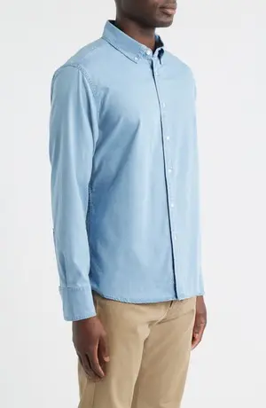 Mizzen+main Nash Chambray Button-down Shirt