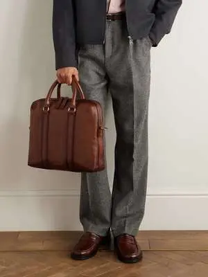 Officine Creative Leather Briefcase