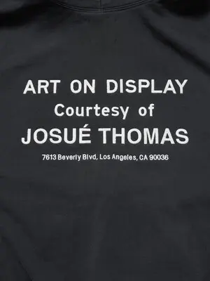 GALLERY DEPT. Paint-splattered Hoodie - Black