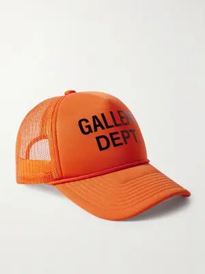 GALLERY DEPT. Logo-print Trucker Cap - Orange