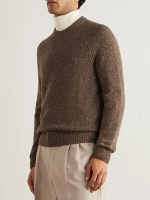 Canali Wool-blend Crewneck Sweater