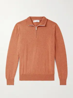 Brunello Cucinelli Zip Up Sweaters For Men