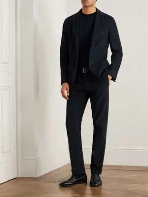 Boglioli Stretch-cotton And Modal-blend Corduroy Suit Jacket