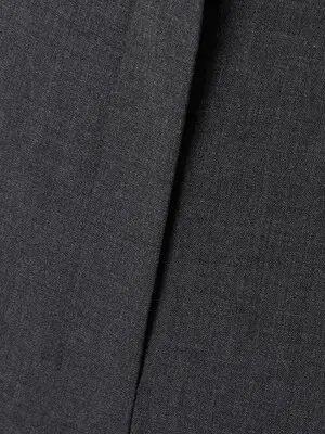 Theory Wool-blend Straight-leg Trousers - Gray