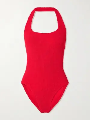Hunza G Halterneck Swimsuits