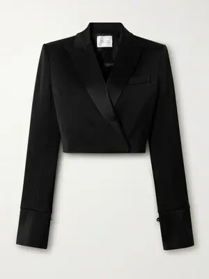 Galvan Button Detailed Blazers For Women