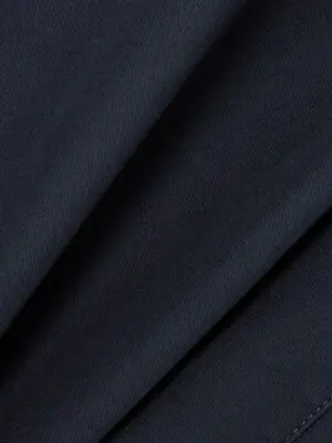 LEMAIRE Organic Cotton-twill Wide-leg Trousers - Blue