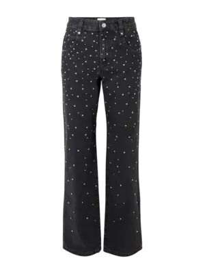 Isabel Marant Brinsa Studded High-rise Jeans