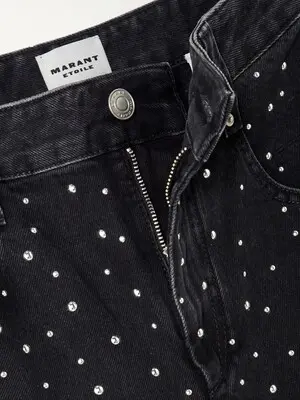Isabel Marant Brinsa Studded High-rise Jeans