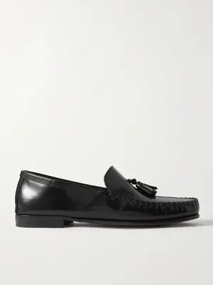 JAMIE HALLER Tasselo Tasseled Leather Loafers