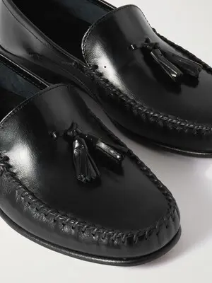 JAMIE HALLER Tasselo Tasseled Leather Loafers