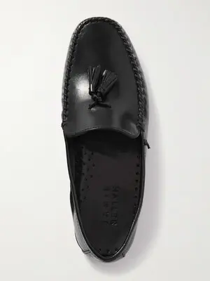 JAMIE HALLER Tasselo Tasseled Leather Loafers