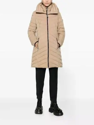 Dkny Quilted Hooded Parka