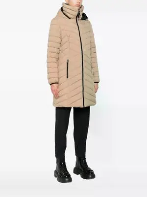Dkny Quilted Hooded Parka
