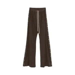 Rick Owens Brushed Jersey Pusher Pants - Brown