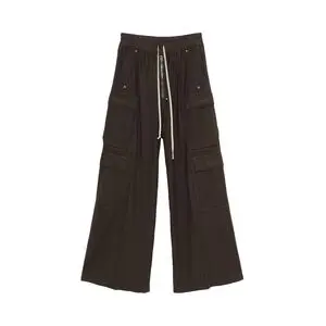 Rick Owens Twill Double Cargo Jumbo Belas - Brown