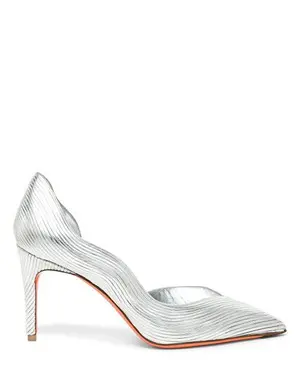 Santoni Leather High-heel Pump
