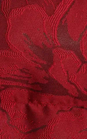 La DoubleJ La Comasca Mini Bomber - Jacquard Ruby Red