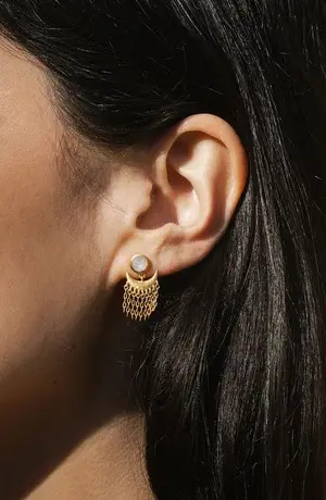 SATYA JEWELRY Stud Drop Earrings