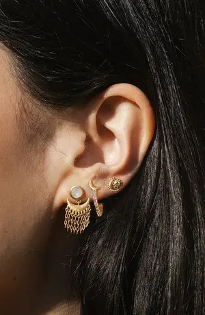 SATYA JEWELRY Stud Drop Earrings
