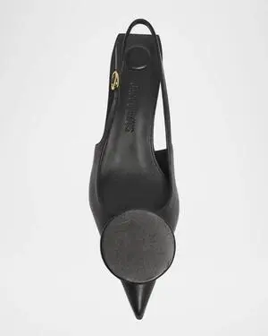 Jacquemus Les Duelo Slingback Pumps - Black