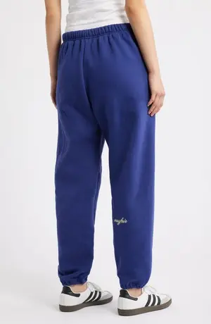 THE MAYFAIR GROUP Smile Cotton Blend Sweatpants