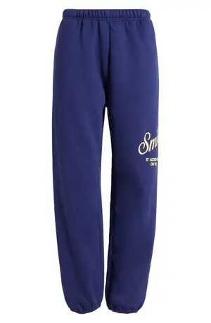 THE MAYFAIR GROUP Smile Cotton Blend Sweatpants