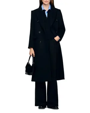 Sandro Marvin Pea Coat