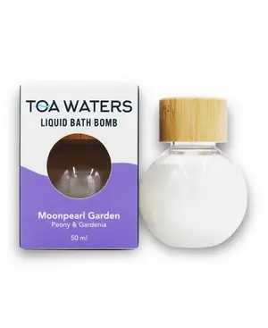 TOA WATERS Moonpearl Garden Liquid Bath Bomb - No Color