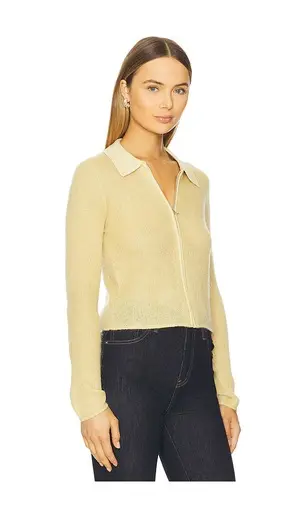 Rag & Bone Leva Zip Polo Sweater
