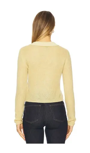 Rag & Bone Leva Zip Polo Sweater