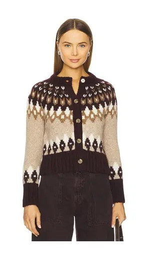 Women's Fair Isle Short-Sleeve Cardigans