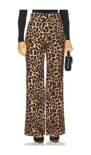 Cow Print Bell Bottoms For Women